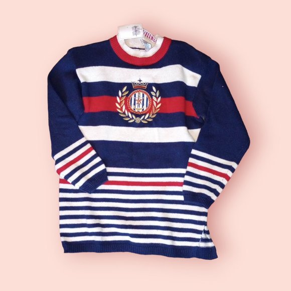 jason maxwell | Sweaters | Nwt Vintage Jason Maxwell Nautical Anchor ...